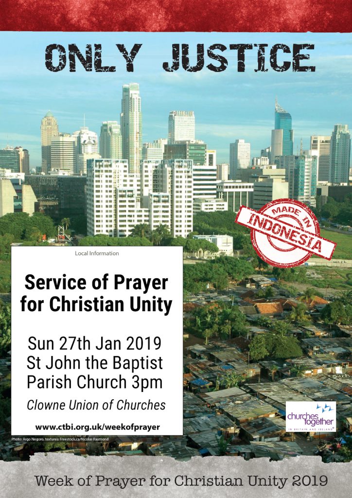 Service of Prayer for Christian Unity – The Church of England in ...