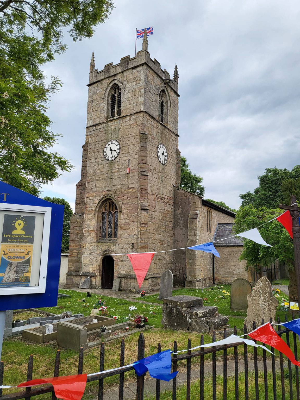 Clowne Church Bunting 2022 – The Church of England in Barlborough and ...